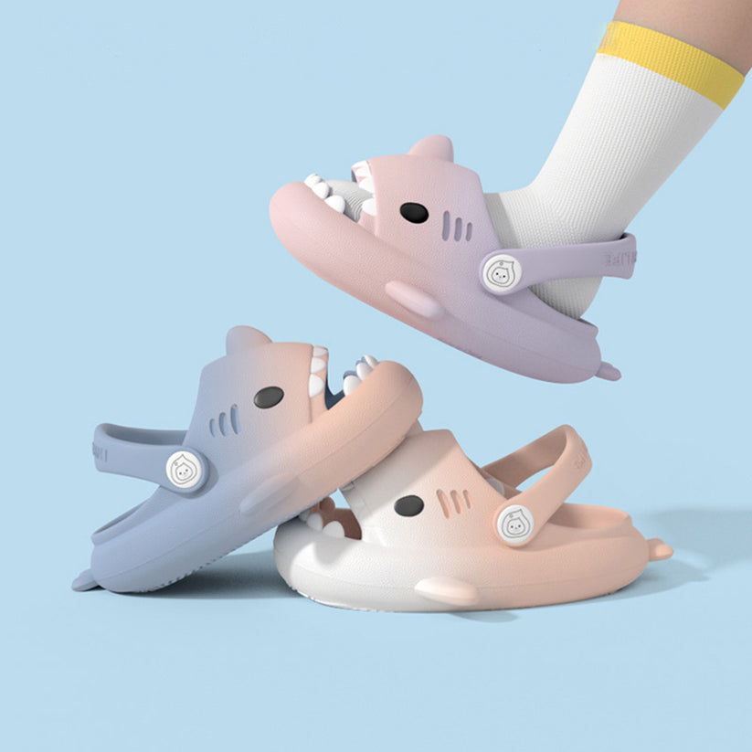 Original Gradient Shark Slippers(Kids) | Shark Slippers For Kids ...