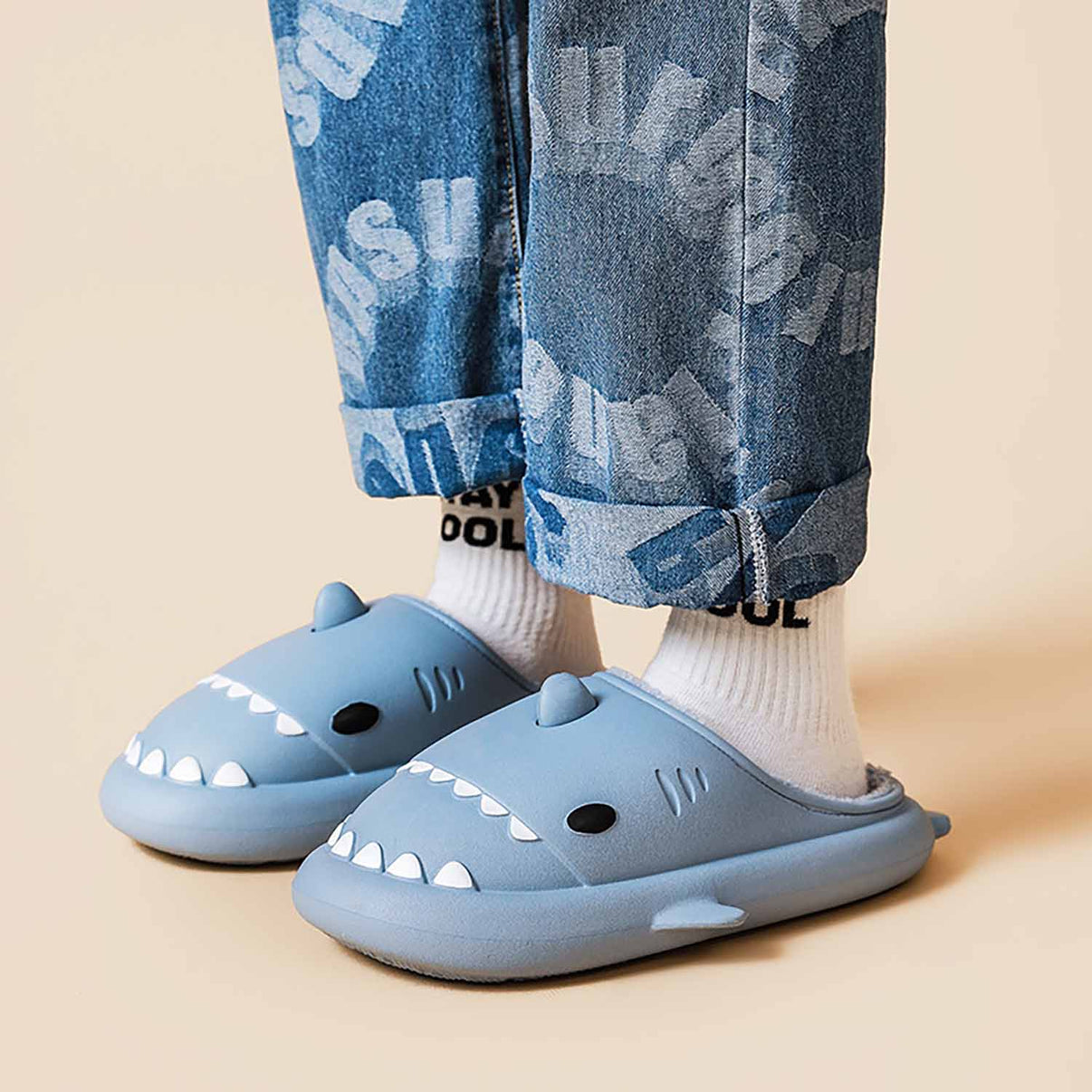 Original Women's Shark Slides | Shark Slippers For Adults | Men's Shark ...